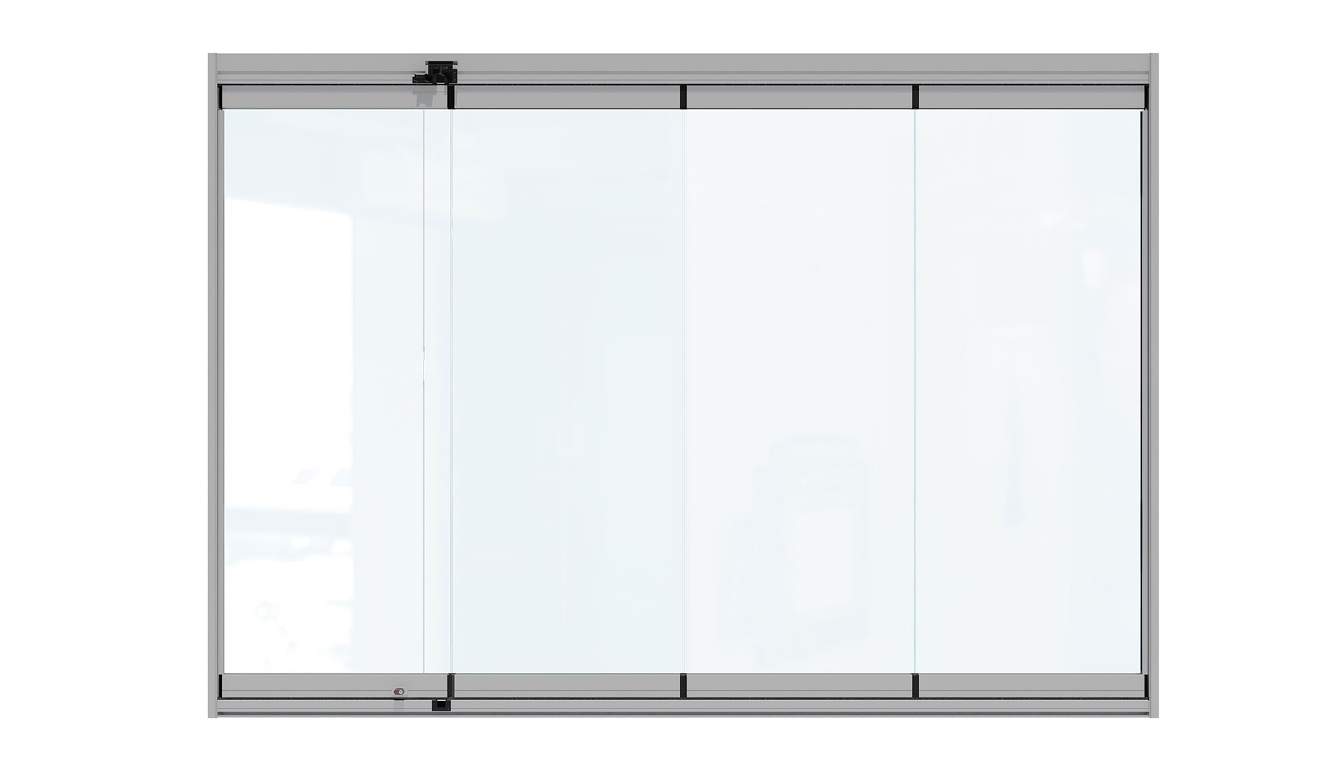 Frameless Glass Door System - CLEAR EDGE GLASS