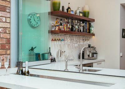 Servery Windows for Kitchens | Frameless Glass - CLEAR EDGE GLASS